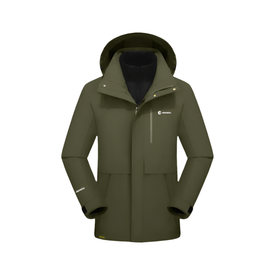 Men's 3-in-1 Removable Down Ski Coat - Sidiou Group