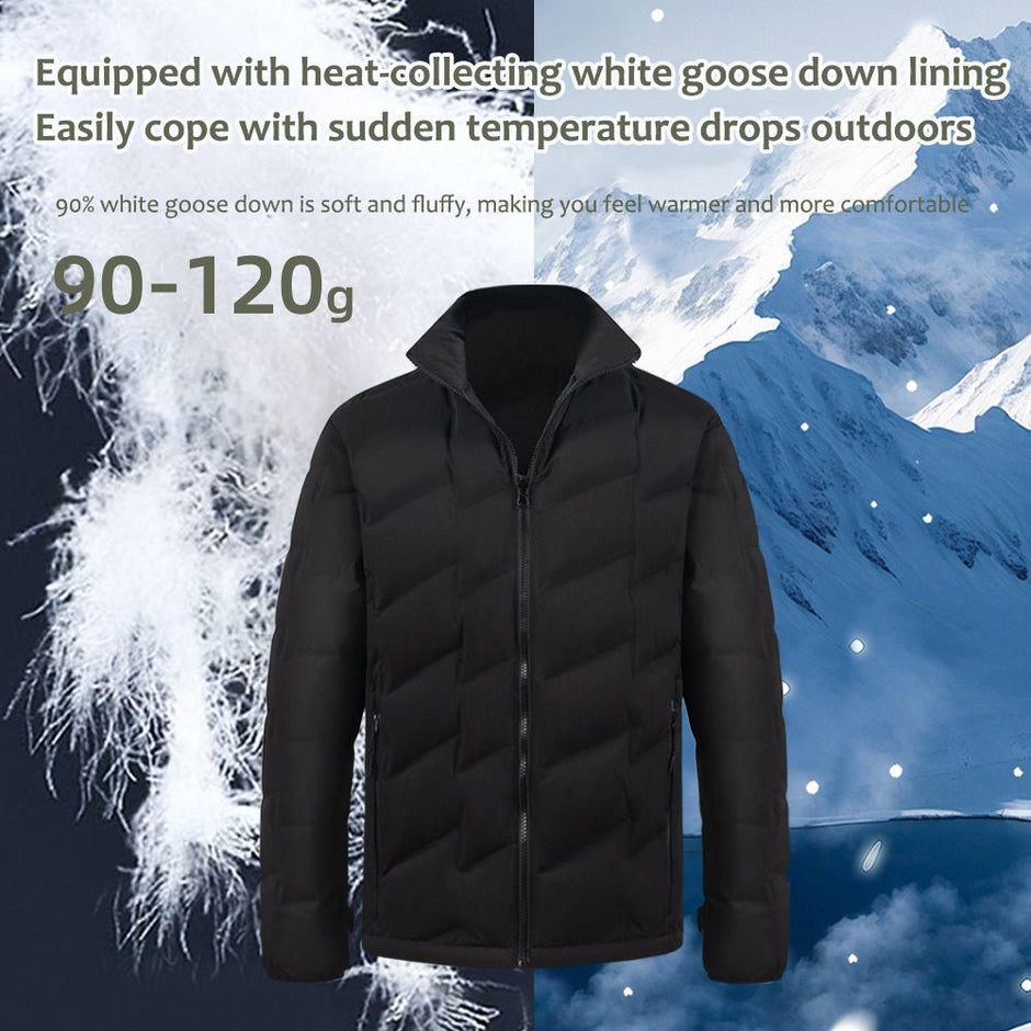 Men's 3-in-1 Removable Down Ski Coat - Sidiou Group